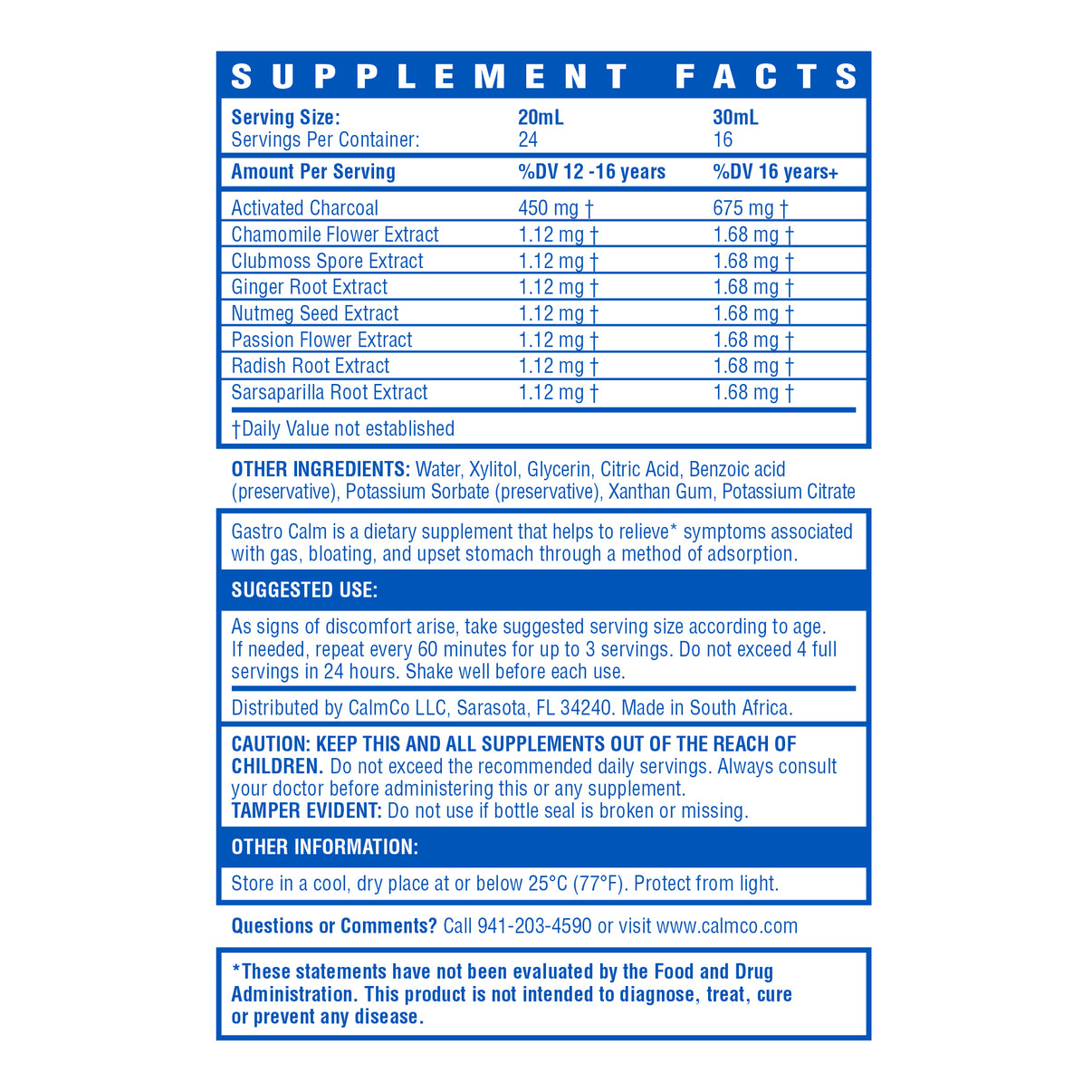 Gastro Calm - CalmCo